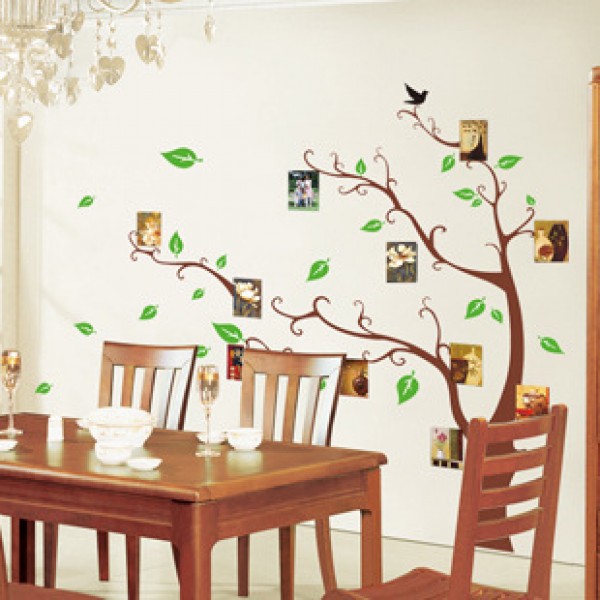 Photo Frame Tree Wall Sticker | Vinyl Wall Art Stickers by ...
